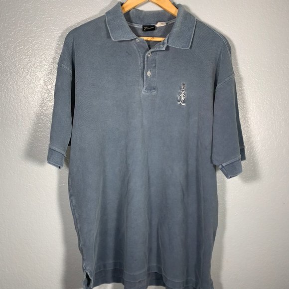 Warner Bros. | Shirts | Vintage 998 Warner Bros Bugs Bunny Polo | Poshmark